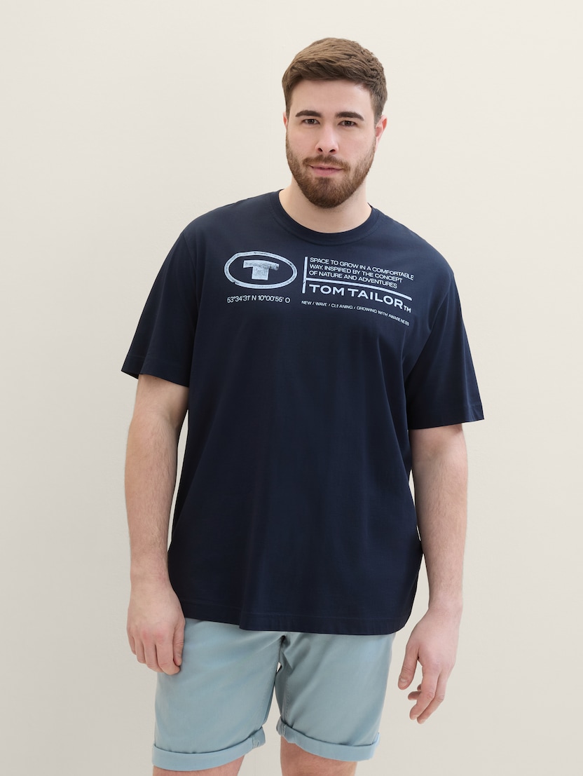 Majica sa printom | Plava | Tom Tailor